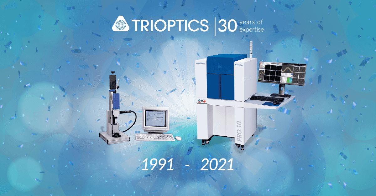 30 years TRIOPTICS | TRIOPTICS